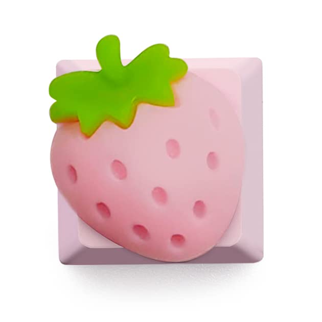Snapklik.com : Cute Strawberry Keycap, Custom OEM R4 Profile ESC-Key ...