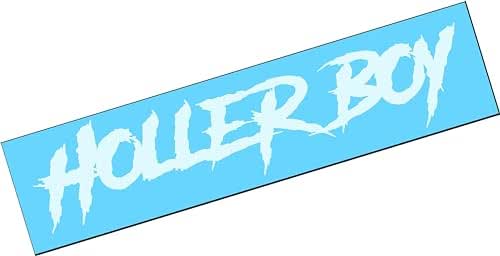 Amazon.com: Holler Boy HB 10"x3" Vinyl Decal Sticker Diesel Truck Car ...