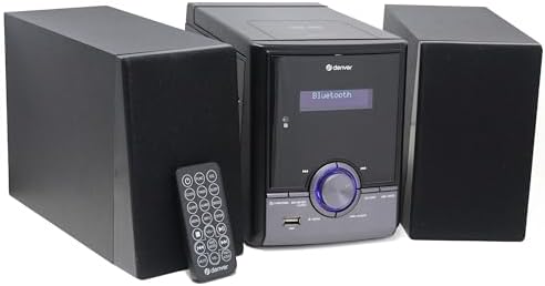 Panasonic SC-UX100E-K Black 300W Mini Hi-Fi System with Bluetooth, USB ...