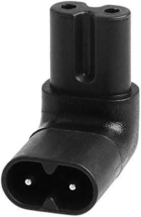 Amazon.com: Chenyang IEC 60320 C8 Plug to C7 Receptacle Male to Female ...
