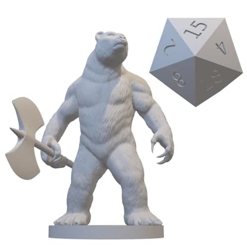 Amazon.com: Lycanthrope Miniatures for DND Pathfinder RPG Unpainted ...