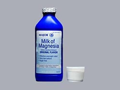 Amazon.com: Major Milk of Magnesia Suspension, 400mg/5mL, 16oz : Health ...