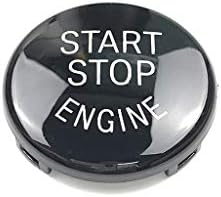 Amazon.com: Car Engine Blue Start Stop Switch Button Cover Trim for 3 ...