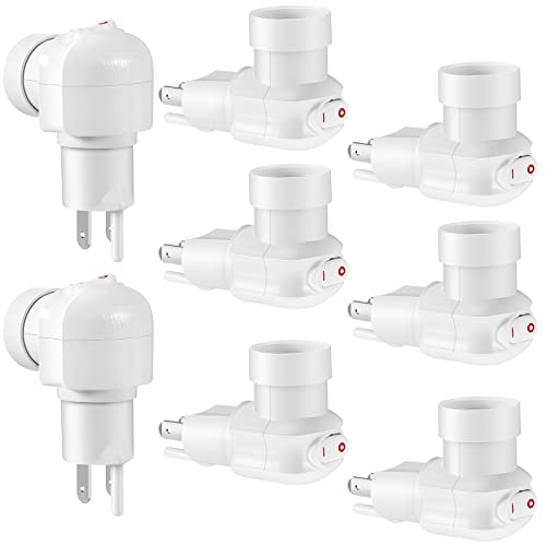 Light Socket, Plug in Light Socket, Outlet to Light Socket Adapter 3 ...