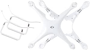 Amazon.com: INSYOO Original for DJI Phantom 4 Pro Body Shell Top Upper ...