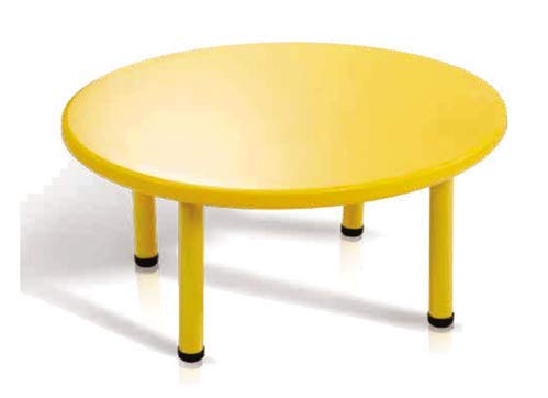 Little Fingers Intra Kids Plastic Round Table Without Chairs (Colour ...
