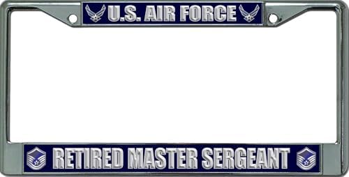 Amazon.com: U.S. Air Force Strategic Air Command Chrome License Plate ...