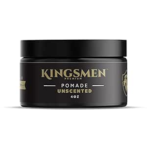 Amazon.com: Hair Pomade For Men - Kingsmen Premium - Unscented ...