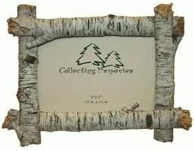 Amazon.com - Rustic Birch Wood Log 4x6 Photo Frame (Horizontal)