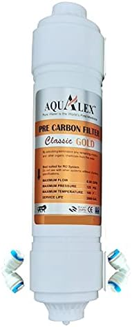 Aqualex, Pokar RO, Inline Filter PRECARBON Filter + 2pcs Elbow Suitable ...
