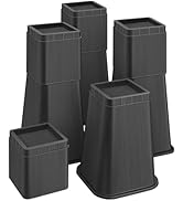 Amazon.com: shouwuhho Bed Risers 2 inch, 3 Inch, Heavy Duty Round ...