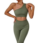 Amazon.com: RUUHEE Women Bandeau High Waisted Two Piece Swimsuits Bikini Set High Cut(Small ...