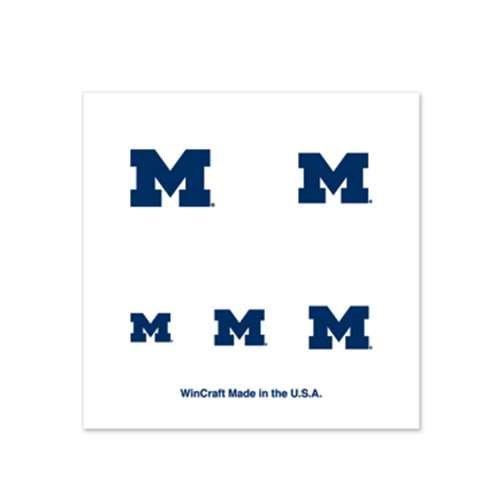 Amazon.com: Michigan Wolverines Fingernail Tattoos - 4 Pack : Toys & Games