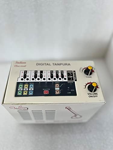 Shrutivani 2-in-1 Carnatic Electronic Shruti Box. Tanpura + Harmonium ...