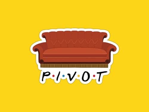 Amazon.com: Friends Pivot Couch Sticker, 1" : Arts, Crafts & Sewing
