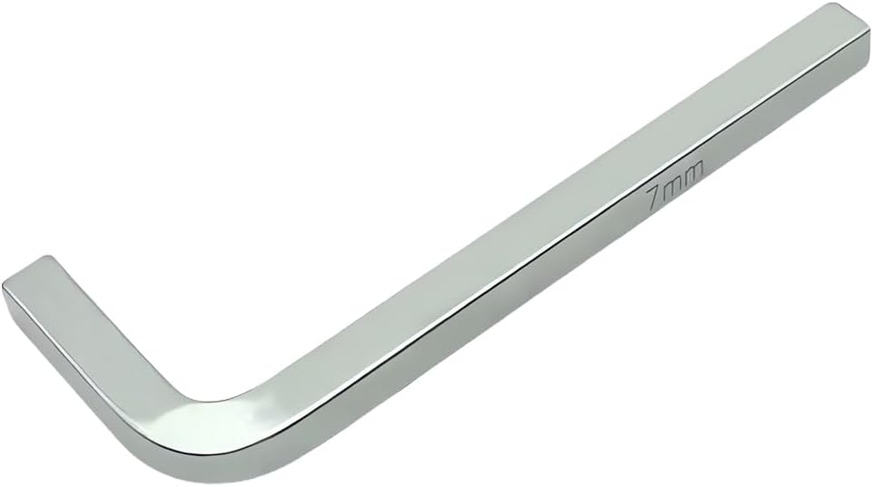 YEIXCIKA 7mm L Shaped Square Head Wrench Chromium Vanadium Steel Square ...