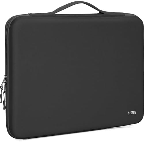 Amazon.com: 15-16 Inch Hard Laptop Sleeve Carrying Case MacBook Air ...