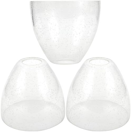 GoldSwift Bell Shade Lighting Fixture Glass Shade Replacement, 5.9"W x ...