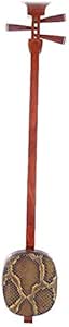 Amazon.com: Mahogany medium sanxian handmade ethnic stringed instrument ...