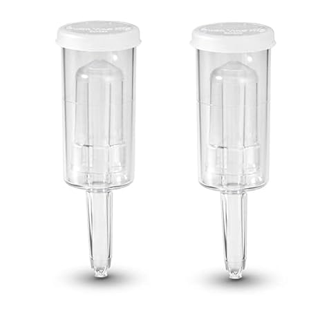 Buy Careopeta Airlock for Wine Making Fermentation Beer Tool Twin Bubble Water Airlock Wine ...