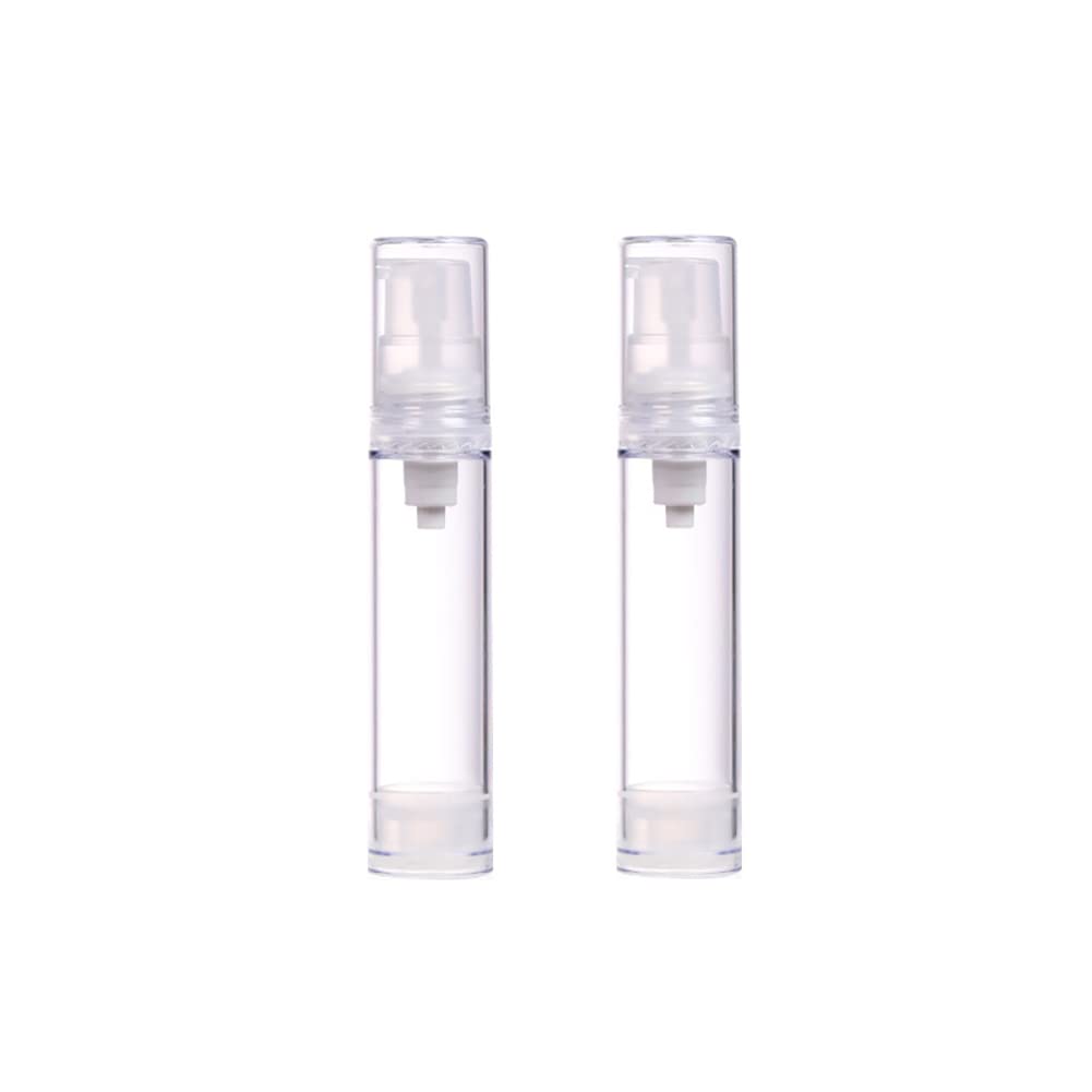 Amazon.com: ccHuDE 12 Pcs Mini Clear Plastic Airless Pump Bottles ...