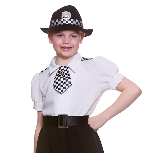 Wicked Costumes Girls Police Officer/WPC Fancy Dress Costume – Large (8 ...
