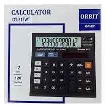 Trendmad Large Display Orbit Calculator OT-512 Black Color : Amazon.in ...