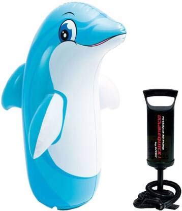 Little Kiddie Factory Hit Me Toy for Kids 3-D Inflatable Bouncer Toy ...