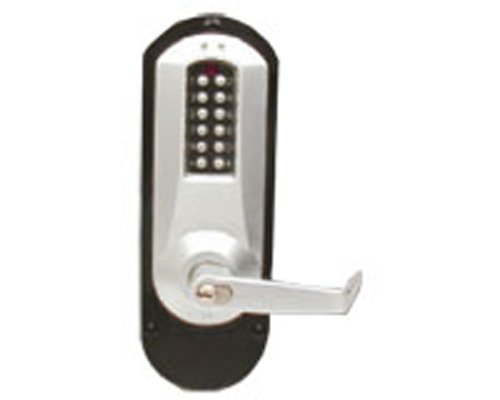 Kaba E5010XSWL-626-41 E-Plex Exit Trim with Lever Xs 626, Satin Chrome - Industrial Hardware ...
