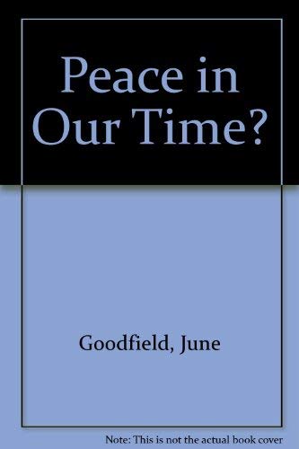 Buy PEACE IN OUR TIME Book Online at Low Prices in India | PEACE IN OUR ...