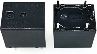 Amazon.co.jp: リレー 20 個 JJM1-12V JJM1-9V 自動リレー AJJM131 9V 12V DIP5 12VDC ATNIDC (Size : JJM1-12V ...