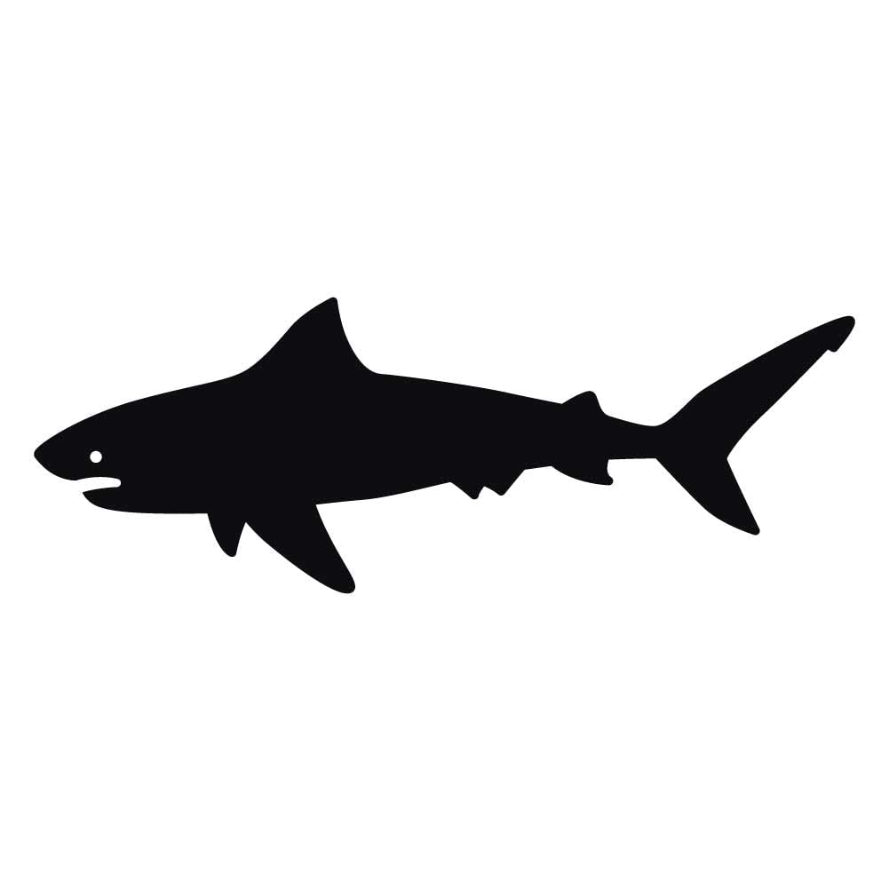 Tiger Shark Silhouette