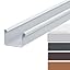 INEFA Gutter Plastic Box Gutter 200 cm 68mm Grey Gutter Accessories ...