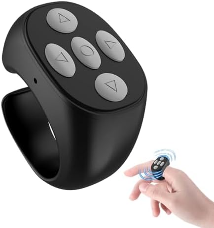 Amazon.com: Fingertip Wireless Bluetooth Remote Control, Video ...