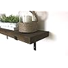 HomeZone® Heavy Duty Vintage Rustic Scaffold Board Wall Shelf 100cm ...