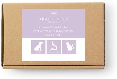 Dragonfly Products Worm Count Test Kit for Dogs and Cats | Natural ...