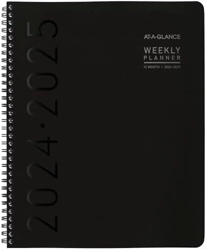 AT-A-GLANCE Planner 2024-2025 Academic, Weekly & Monthly, 8-1/4" x 11 ...