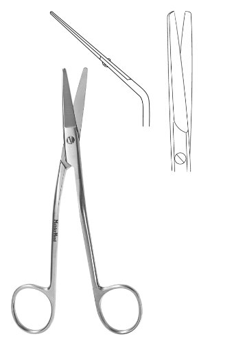 Amazon.com: FOMON Dorsal Scissors, 5-1/2" (14 cm), Light Pattern ...