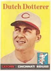 Amazon.com: 1958 Topps Regular (Baseball) Card# 396 Dutch Dotterer of ...