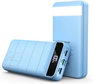 Amazon.com: Miady 4-Pack 10000mAh Dual USB Portable Charger, USB-C Fast ...