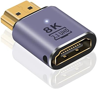BlueRigger 4K HDMI CEC Less Adapter (UHD, ARC,1080p, Ethernet, Male to ...
