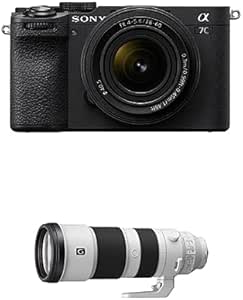 Sony Alpha 7CII Full-Frame Mirrorless Camera (Black) + Sony SEL2860 Compact Standard Zoom Lens ...