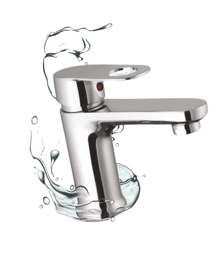 RAK Ceramic Rhone Single Lever Pillar Tap for wash Basin (Pack of 2 ...