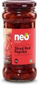 Neo Sliced Red Paprika 350g I 100% Vegan I Ready-to-Eat Fibre-Rich ...