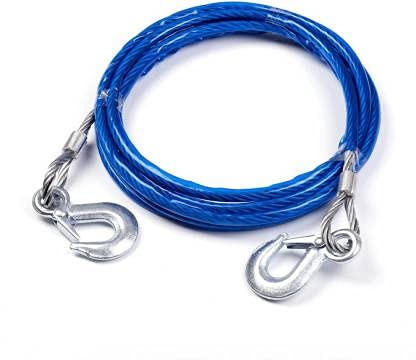 Stainless Steel Wire Tow Rope with 5 Ton (10mm x 4mtr) Capacity ...