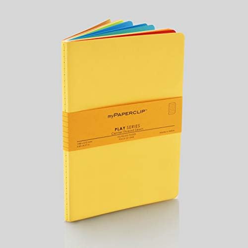 myPAPERCLIP Play Series Notebook | Center Thread Sewn | Back Squared ...