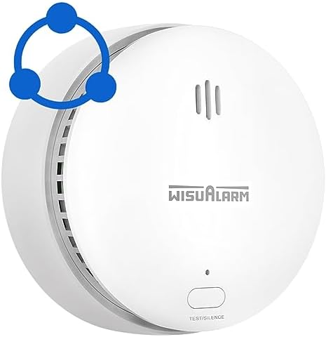 Smoke Alarm,10 Years Battery Life,Interlinked Smoke Alarms, Fire Alarms ...