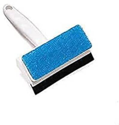 APURK 2 in 1 Wiper Brush Mirror Grout Tile Cleaner Washing Pot Double ...