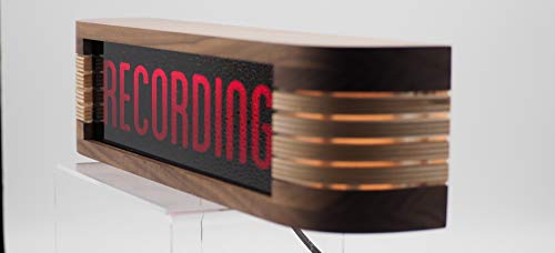 Amazon.com: Recording Studio Warning Sign - Walnut : Handmade Products