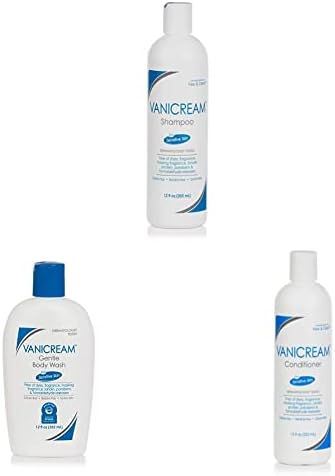Amazon.com: Vanicream Shampoo + Conditioner + Body Wash Bundle (12 Fl ...
